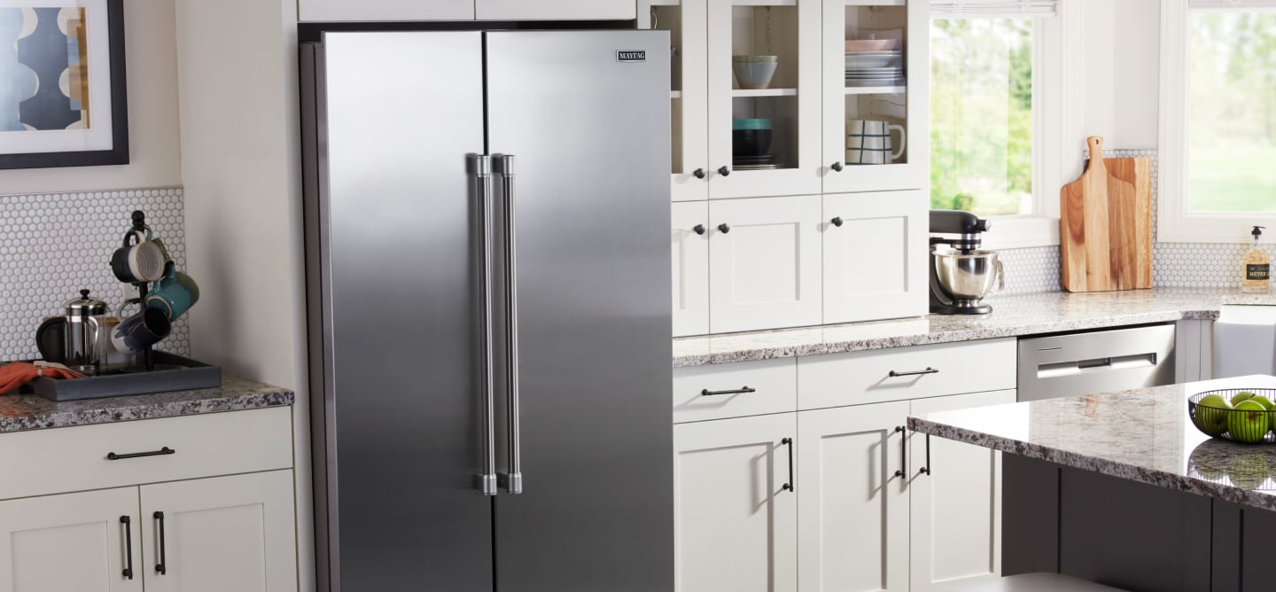 Large Capacity Refrigerators for Bigger Families | Maytag