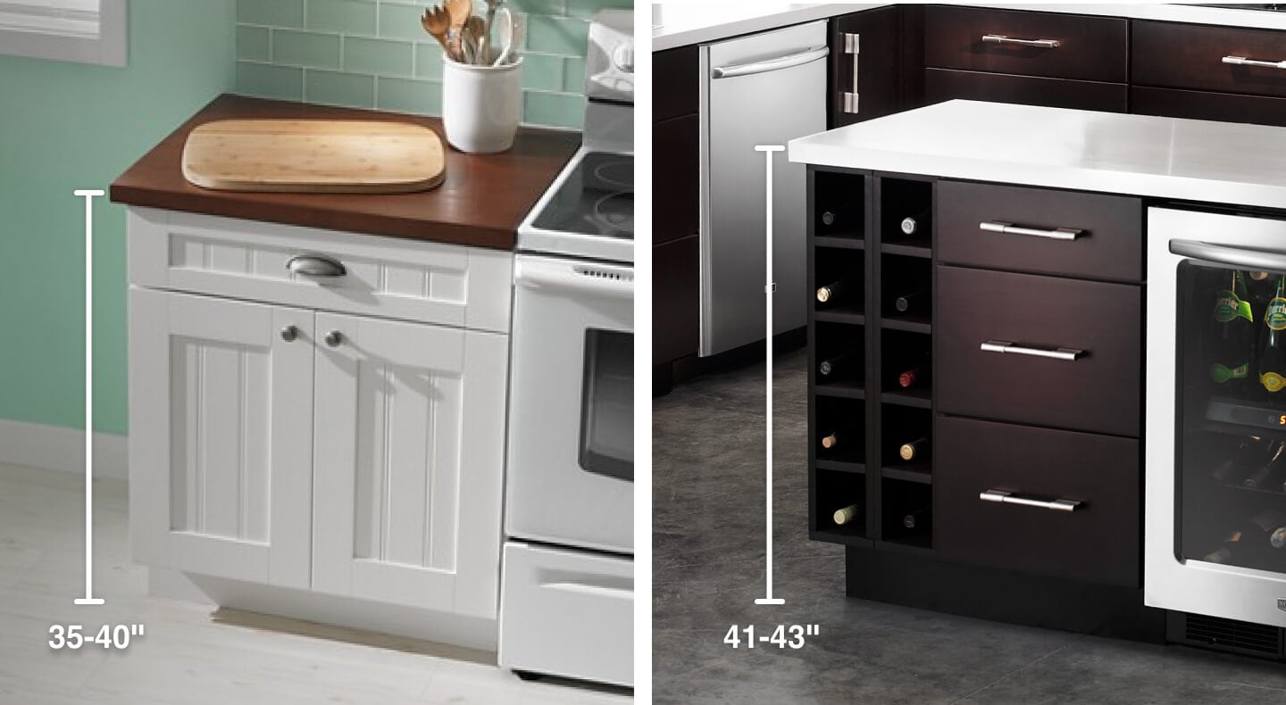 Counter Height vs. Bar Height | Maytag