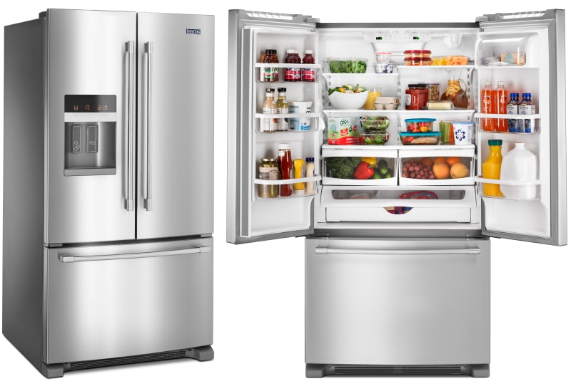 French Door vs. Side-by-Side Refrigerators | Maytag