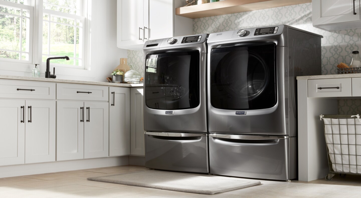 Stackable Washer and Dryer Dimensions | Maytag