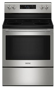 30-inch Wide Electric Range with Steam Clean - 5.3 cu. ft. Fingerprint ...