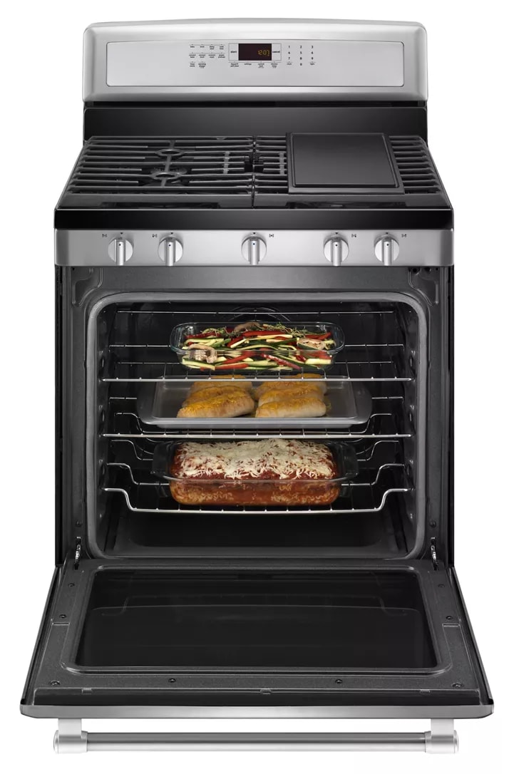 30-inch Wide Gas Range with Convection and Warming Drawer - 5.8 cu. ft ...