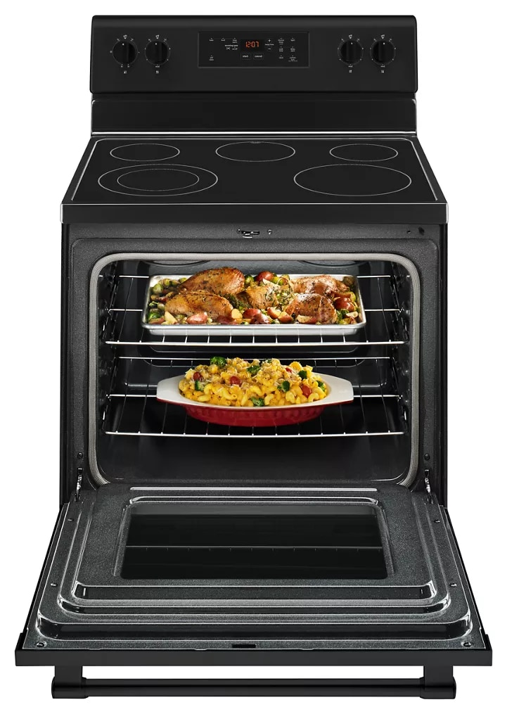 30-Inch Wide Electric Range With Shatter-Resistant Cooktop - 5.3 Cu. Ft ...