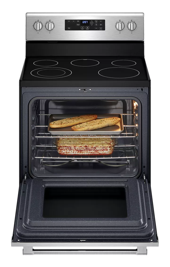 Electric Range with Steam Clean - 5.3 cu. ft. Stainless Steel MER4600LS ...